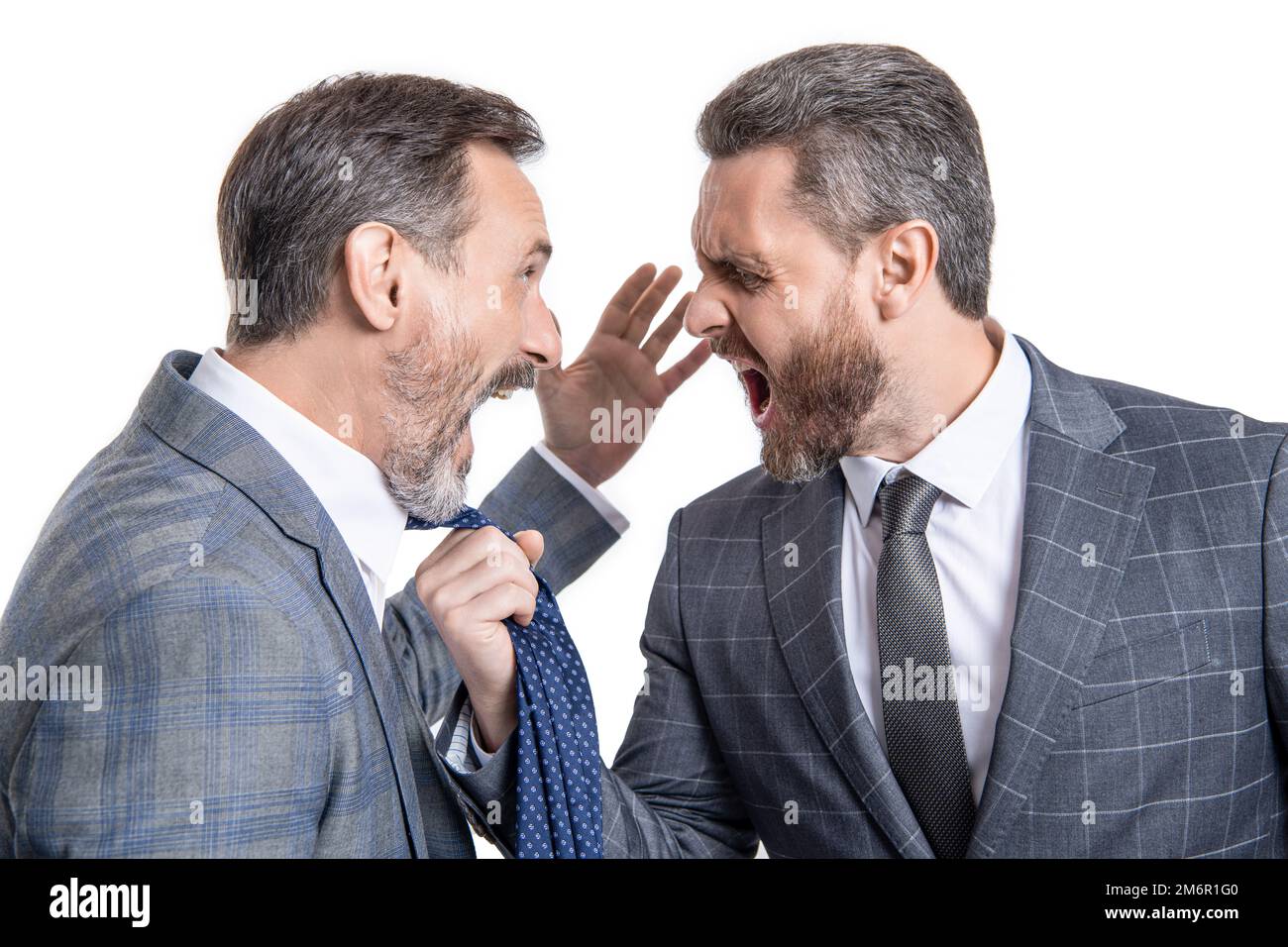 businessmen arguing in studio. arguing businessmen shouting. photo of ...