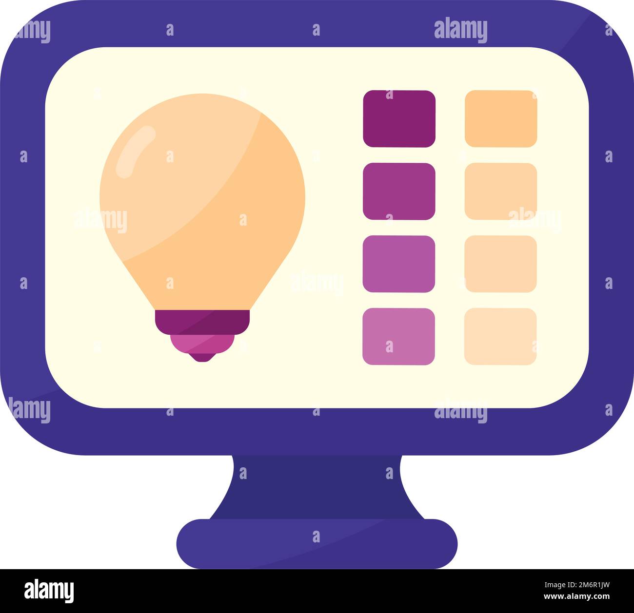 pc monitor design Stock Vector Image & Art - Alamy