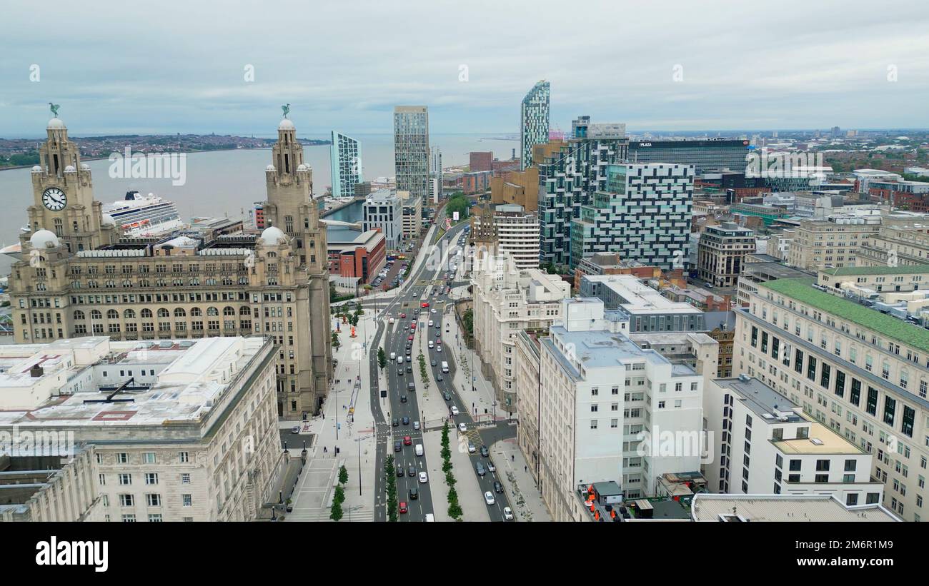 Amazing view over liverpool strand hi-res stock photography and images ...