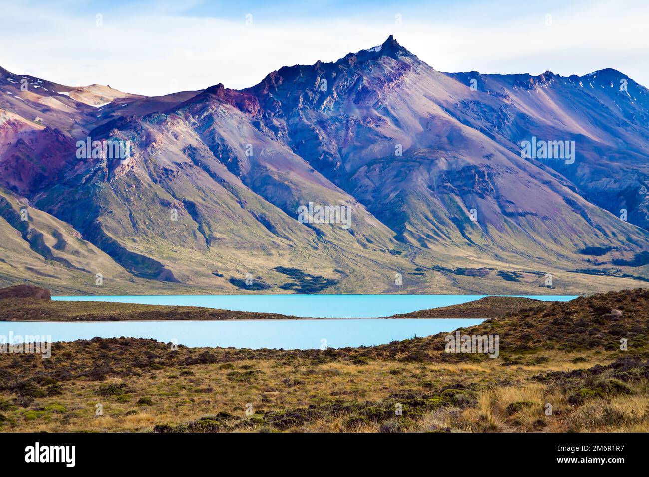 The steep slopes of cold mountains Stock Photo - Alamy