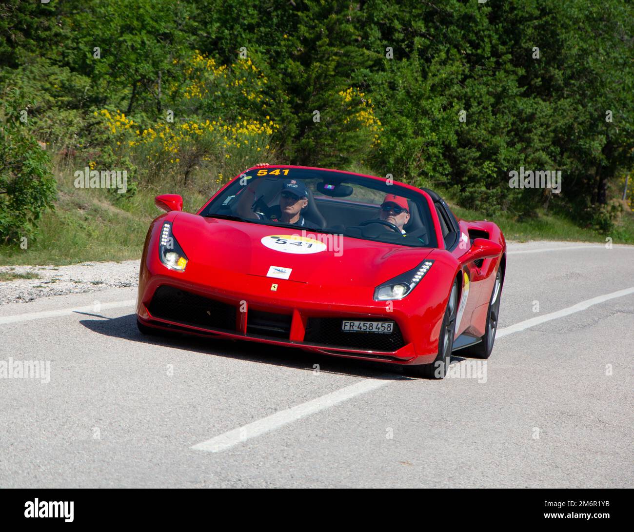 1957 mille miglia ferrari hi-res stock photography and images - Alamy