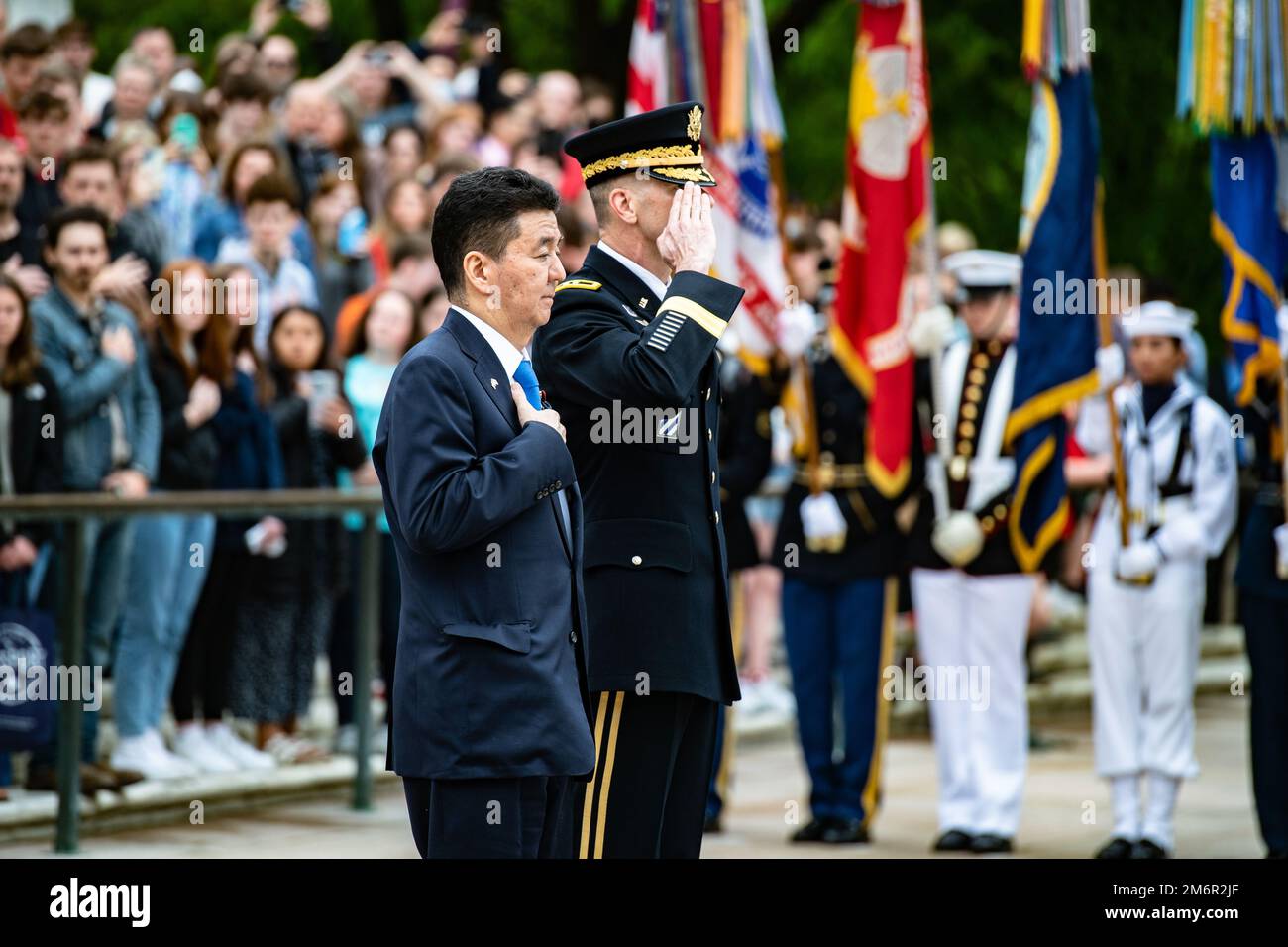 Maj. Gen. Allan M. Pepin, commanding general, Joint Task Force -National Capital Region, and ...