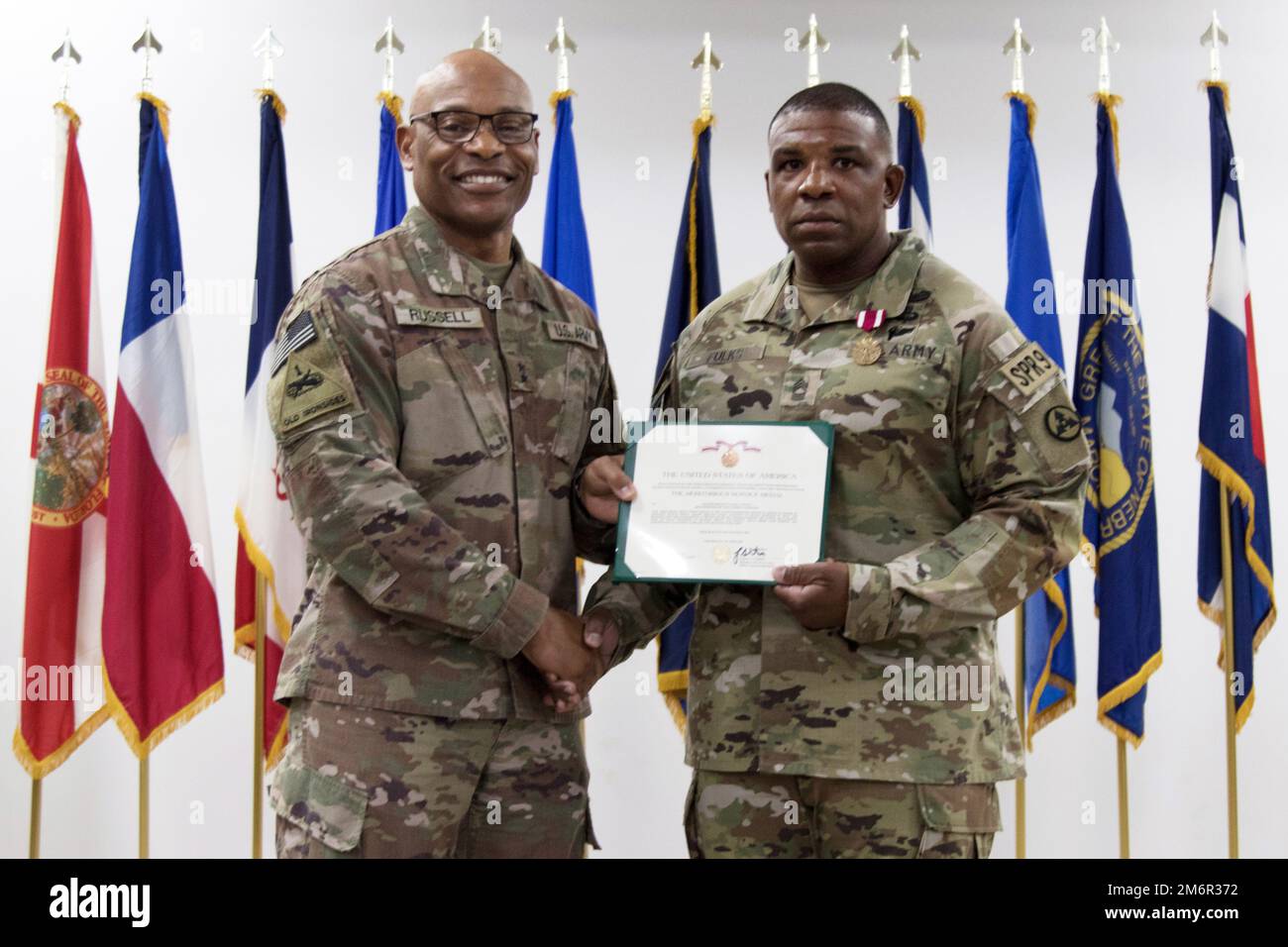 Maj. Gen. Michel M. Russell Sr., commanding general, 1st Theater ...