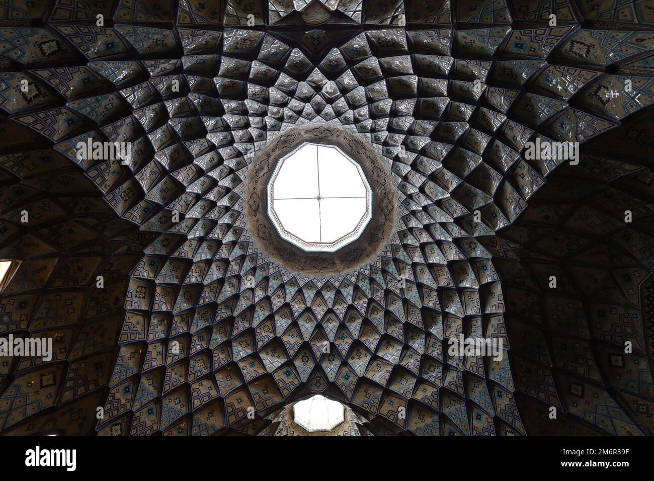 Dome of a bazaar in Kashan, Iran Stock Photo - Alamy