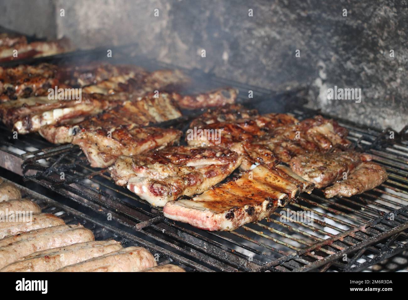 Mixed meat from grill hi-res stock photography and images - Alamy