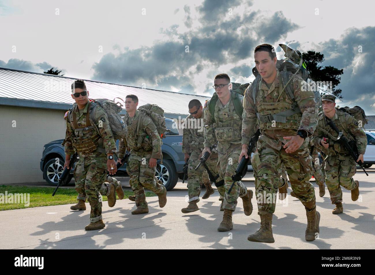 Competitors of the Texas Military Department Best Warrior Competition ...