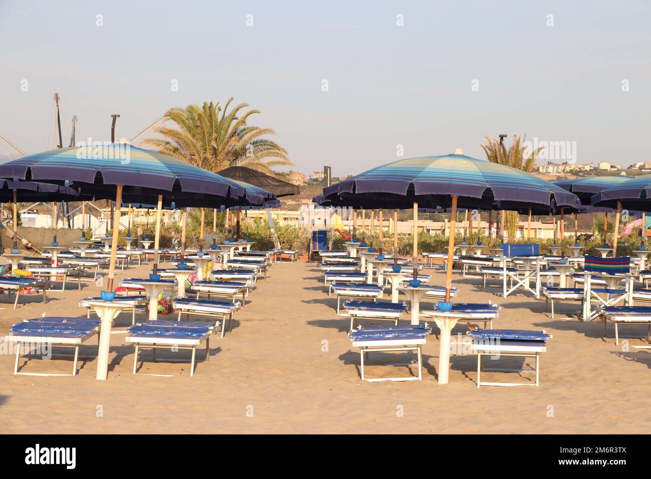Landscape of beach in sea, Italy. High quality photo Stock Photo - Alamy