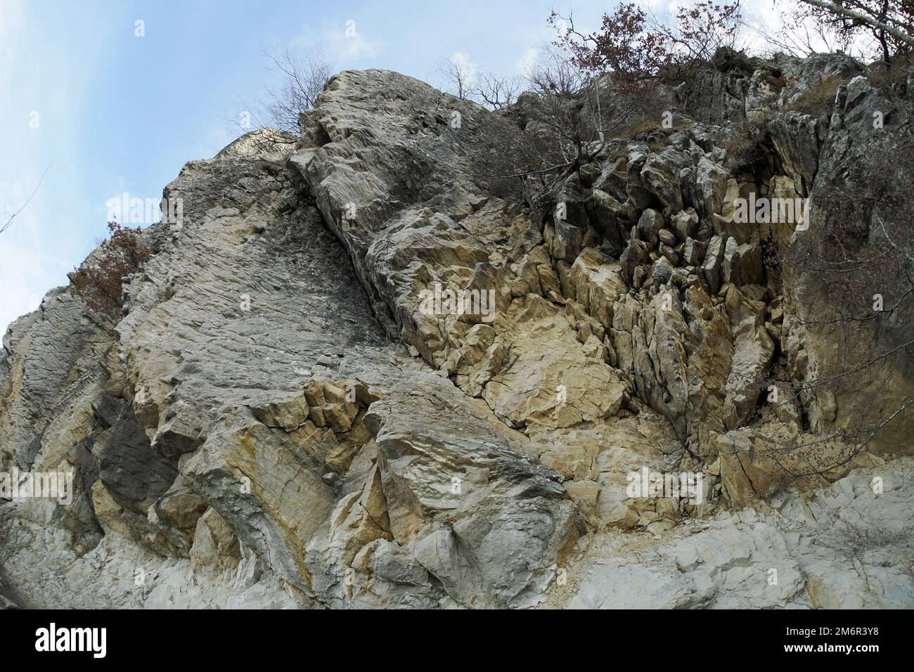 Bismantova stone rock formation hi-res stock photography and images - Alamy