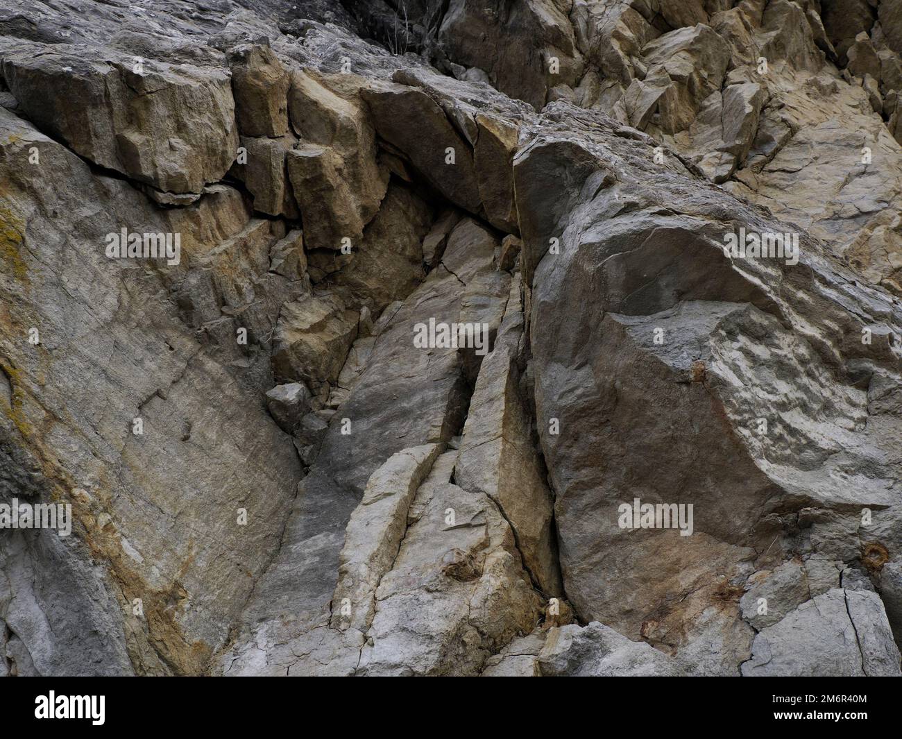 The Bismantova stone a rock formation in the Tuscan-Emilian Apennines ...