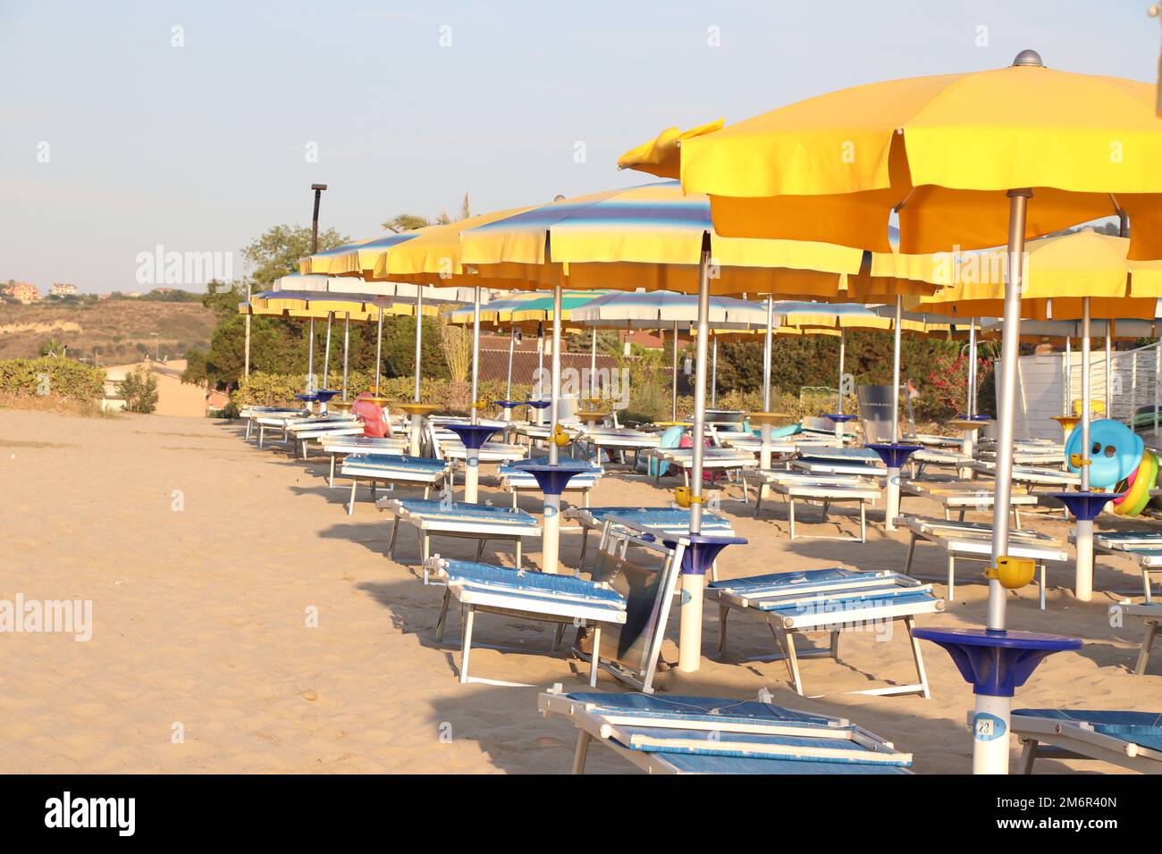 Landscape of beach in sea, Italy. High quality photo Stock Photo - Alamy