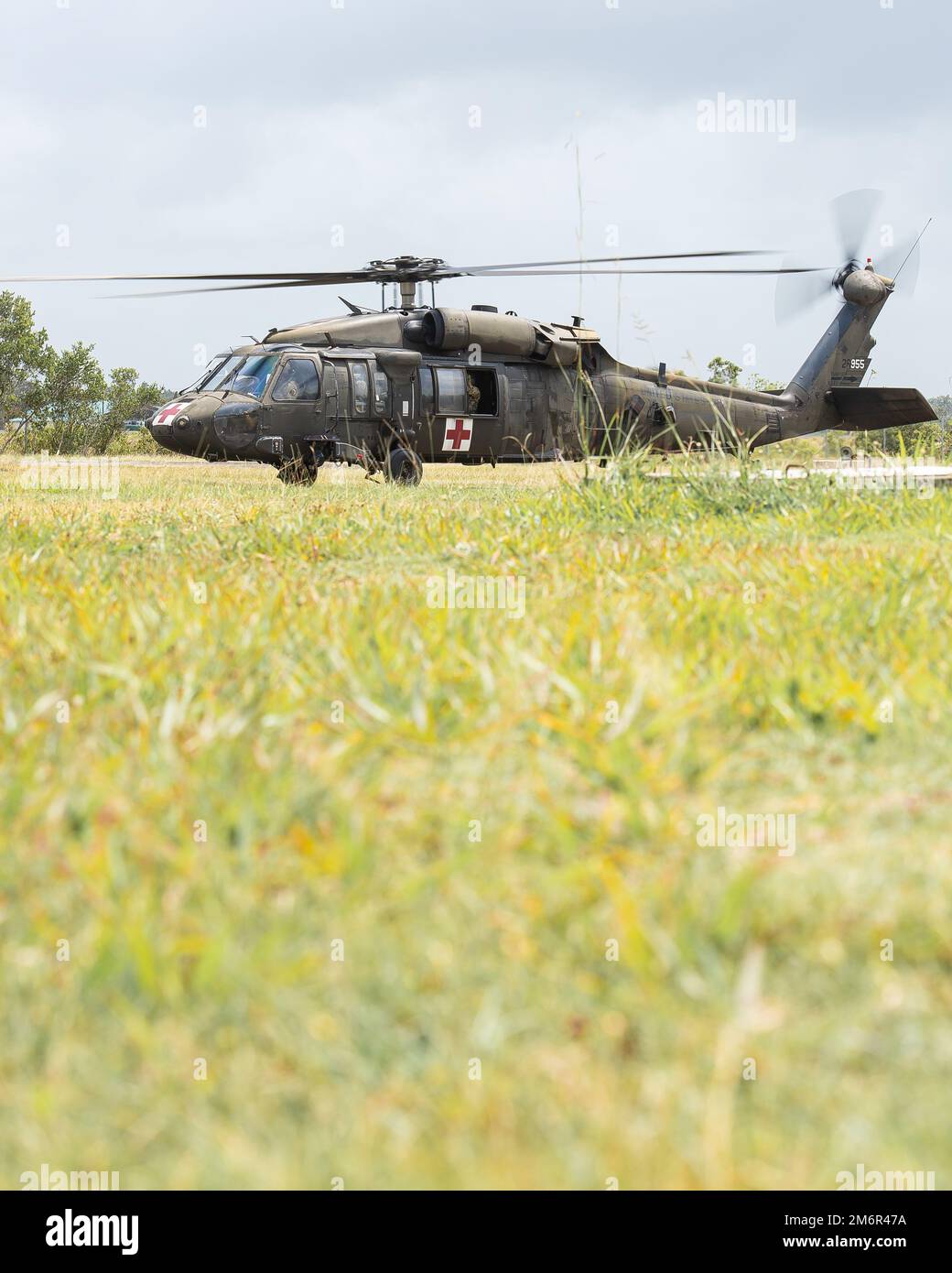 HH-60M (MEDEVAC) medical evacuation Black Hawk helicopters prepare for ...
