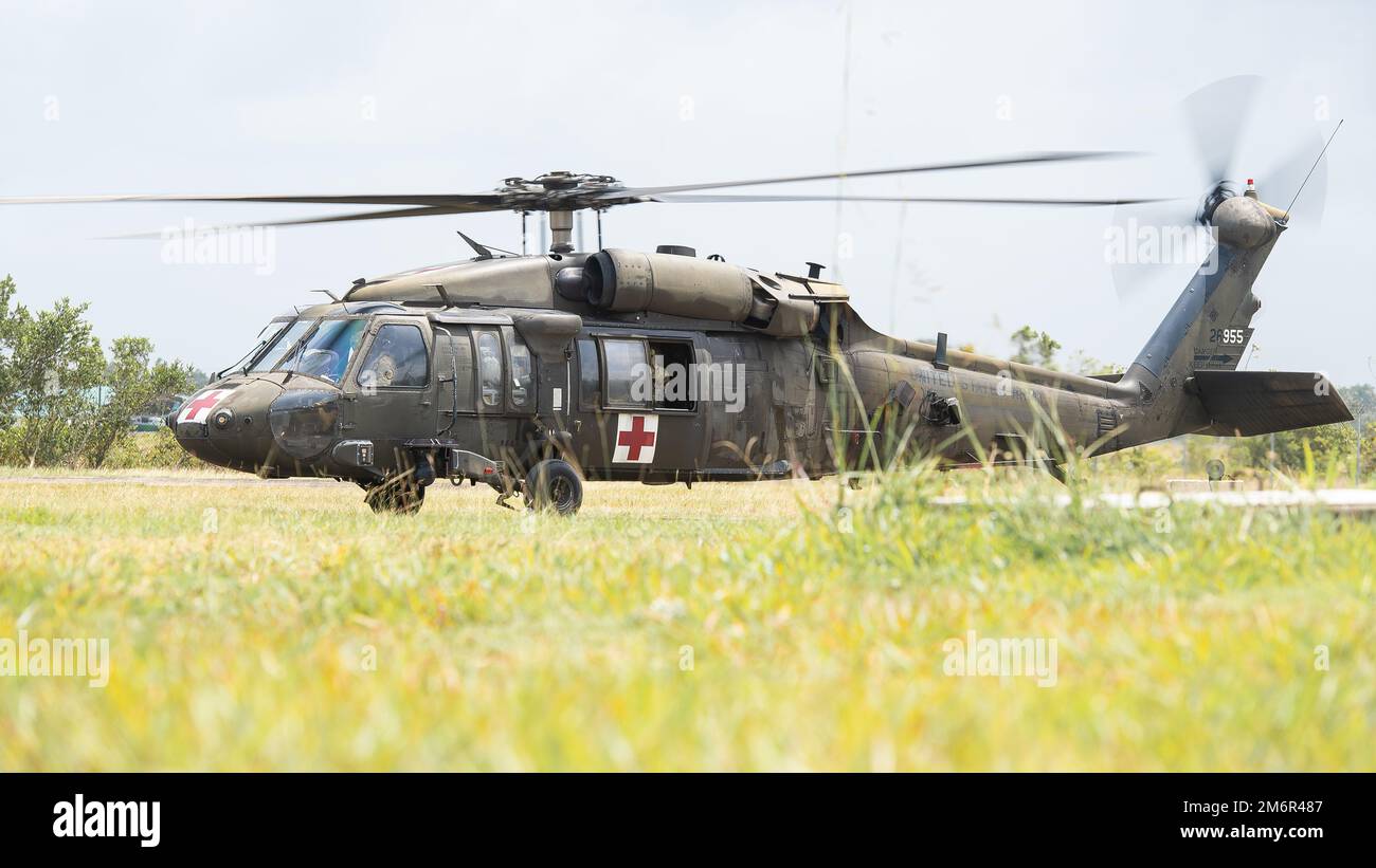 HH-60M (MEDEVAC) medical evacuation Black Hawk helicopters prepare for ...