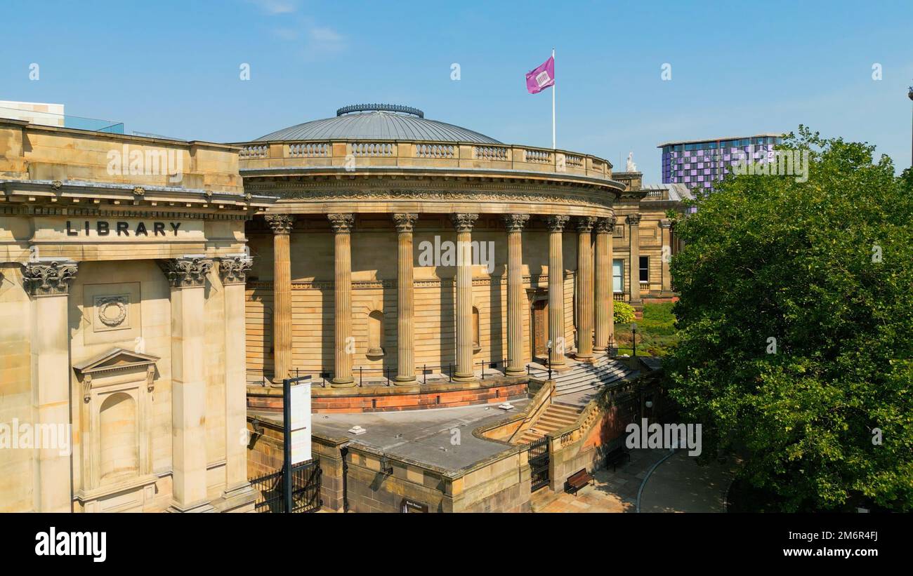 Liverpool central library aerial hi-res stock photography and images ...