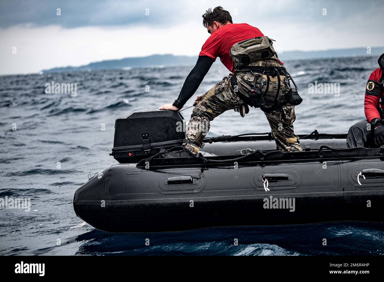 A U.S. Air Force pararescueman, assigned to the 320th Special Tactics ...