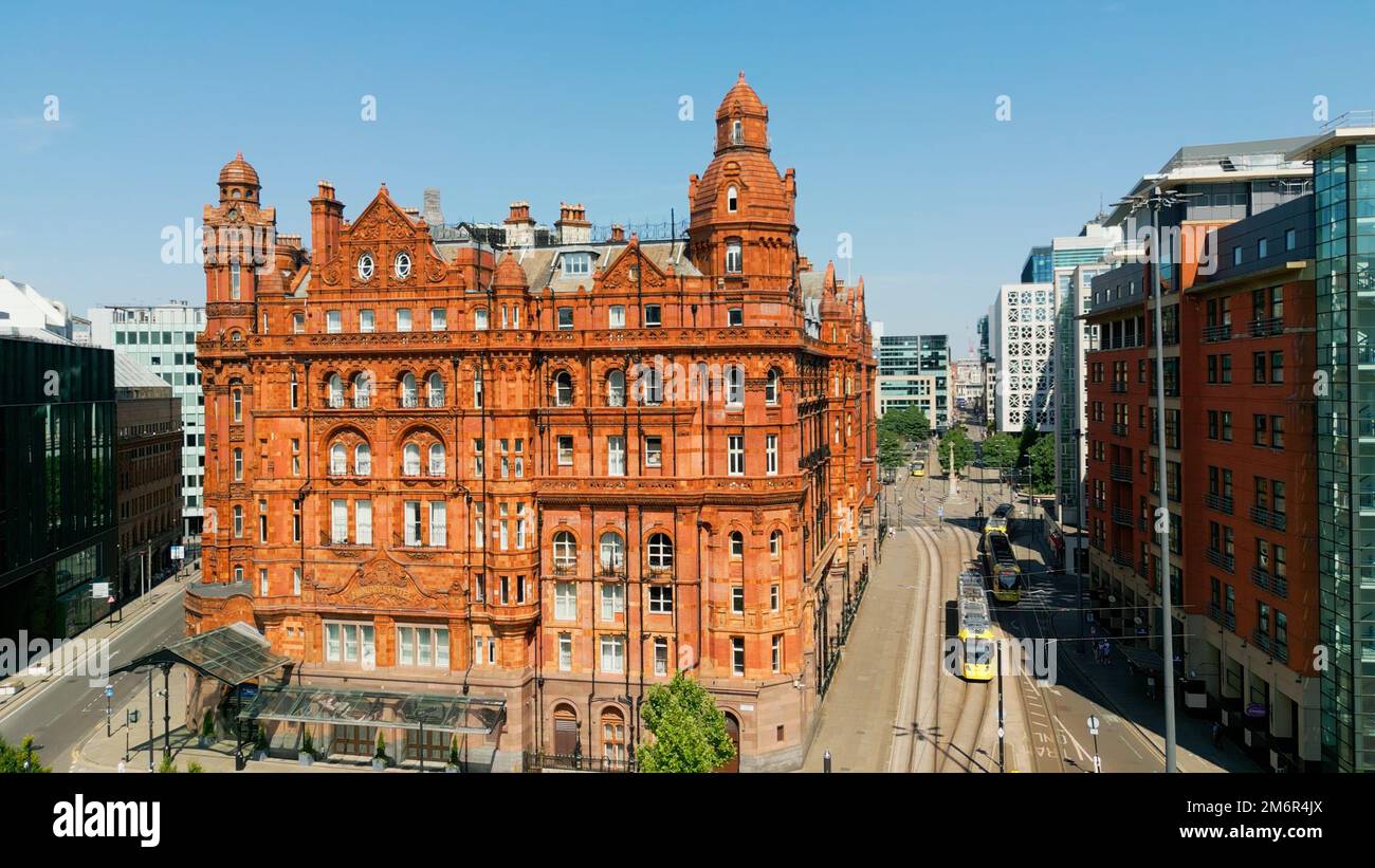 Manchester midland aerial hi-res stock photography and images - Alamy