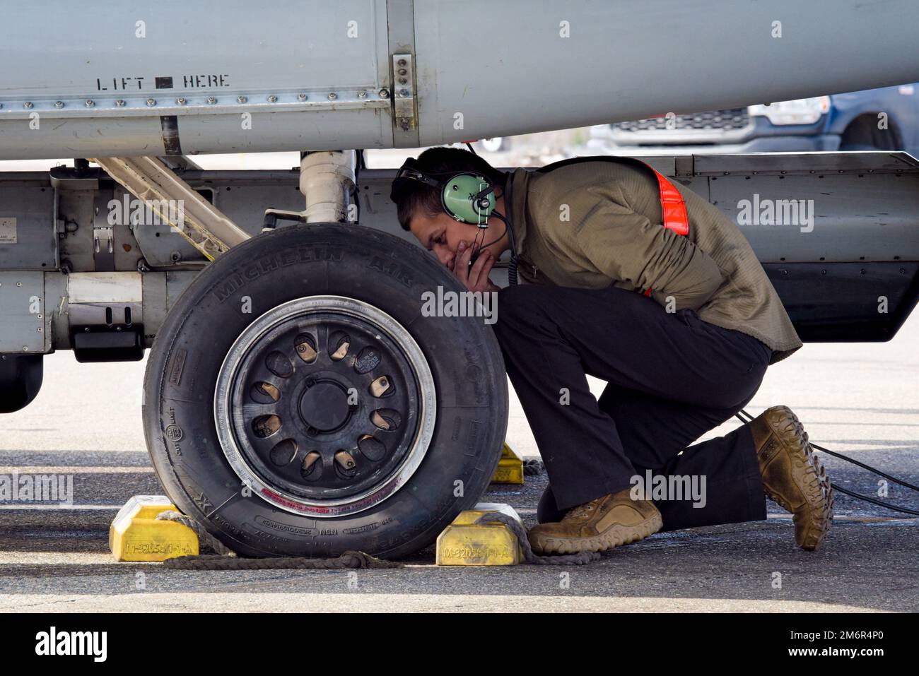 U.S. Air Force Senior Airman Manuel Hernandez, 36th Aircraft ...
