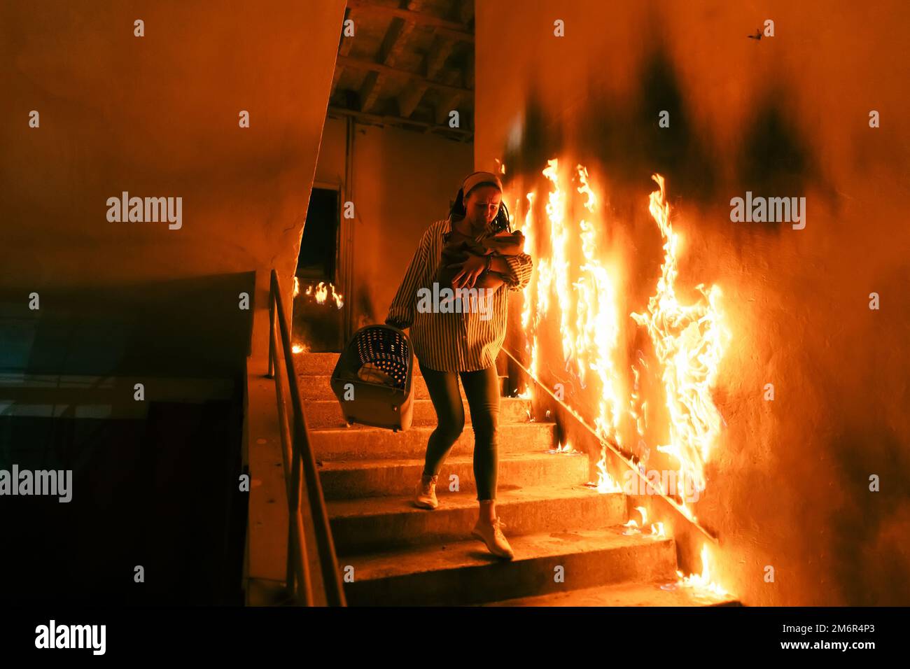 The burning baby hi-res stock photography and images - Alamy