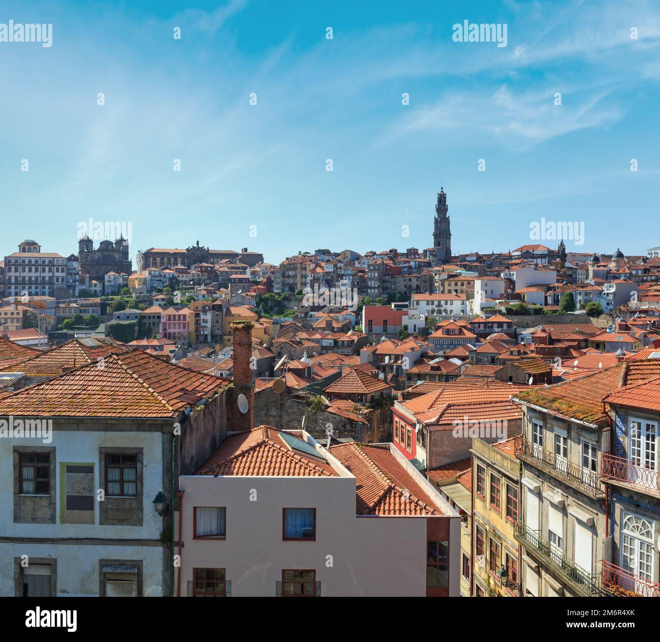 Porto city top view (Potugal Stock Photo - Alamy