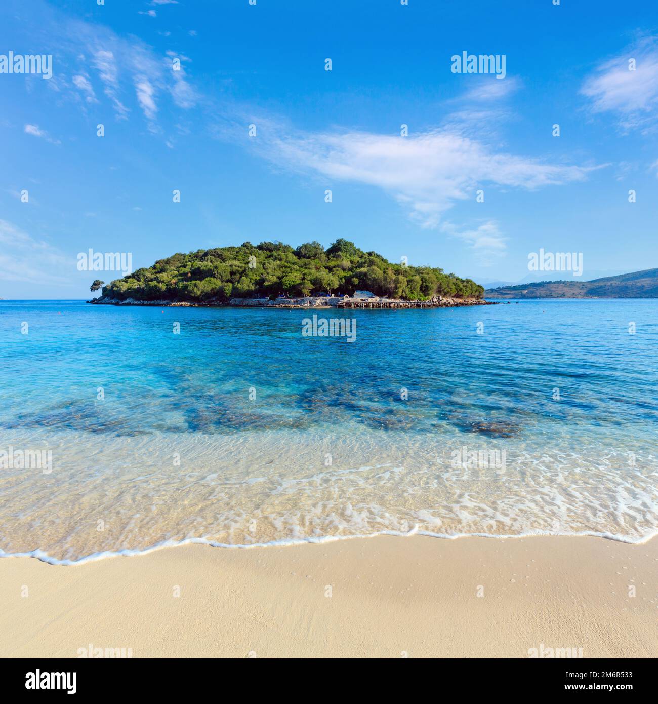 Ksamil beach, Albania Stock Photo - Alamy