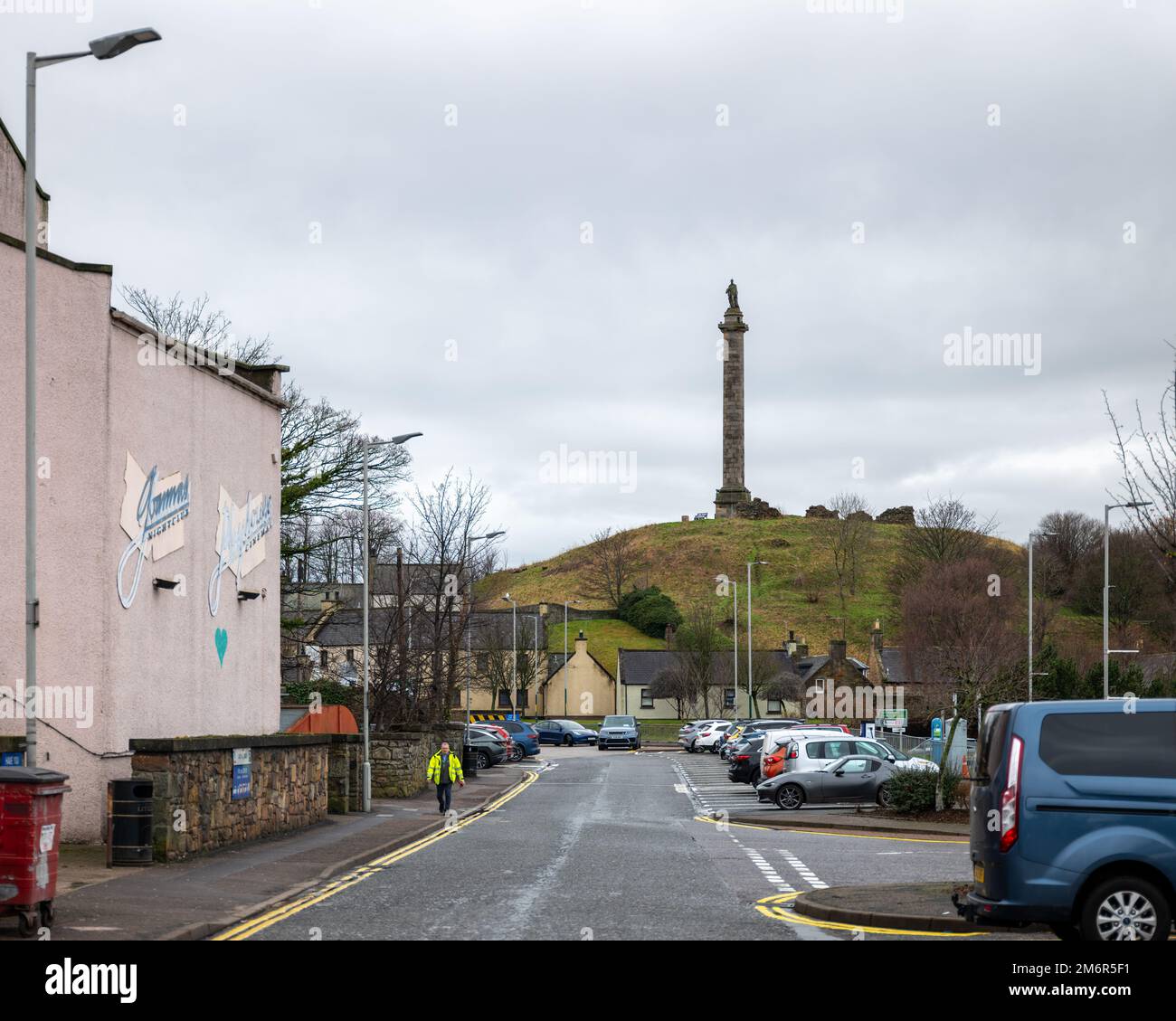 4 January 2023. Elgin,Moray,Scotland. This is the Duke of Gordon ...