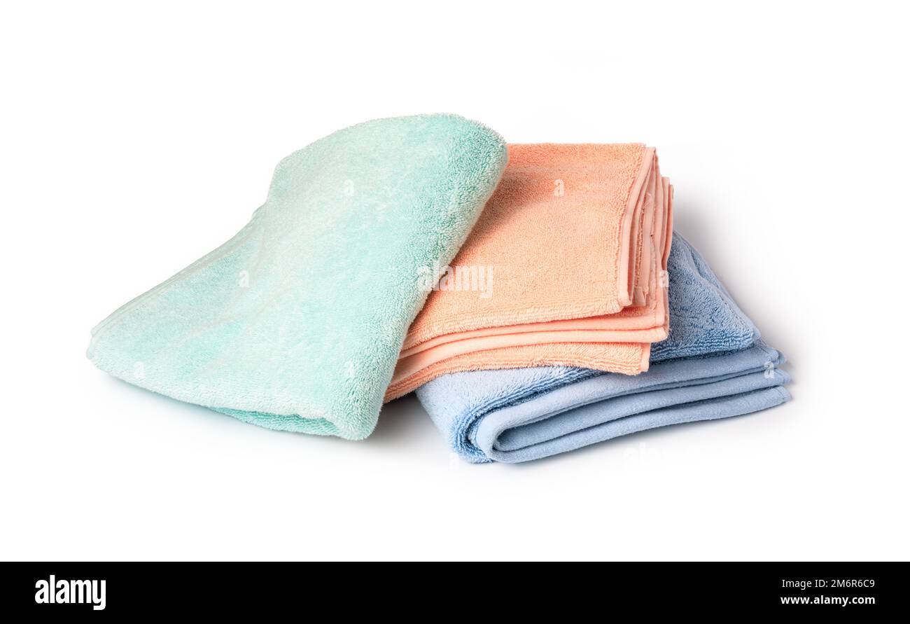 Multi Colored Towels Stock Photo - Alamy