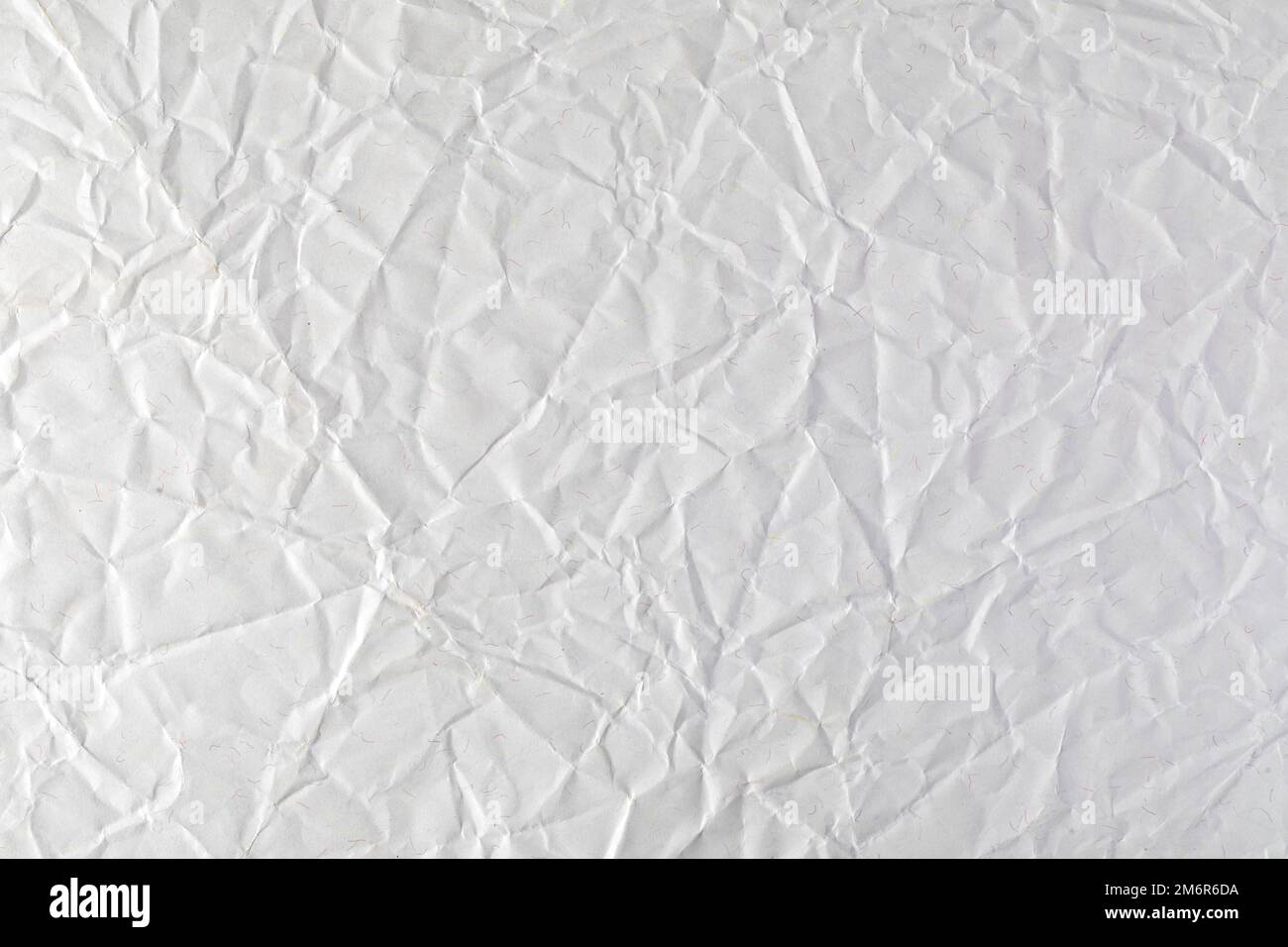 White crumpled paper texture Stock Photo - Alamy