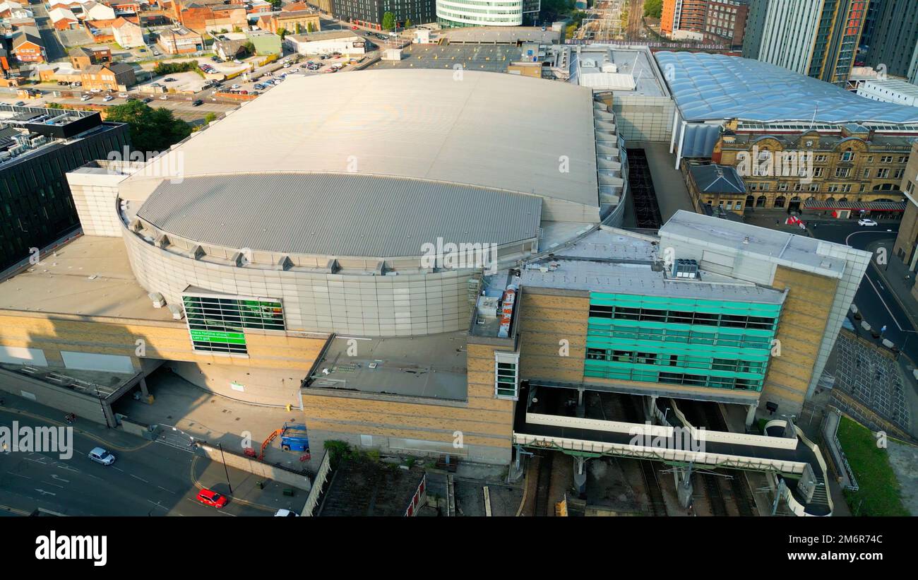 Manchester arena aerial hi-res stock photography and images - Alamy