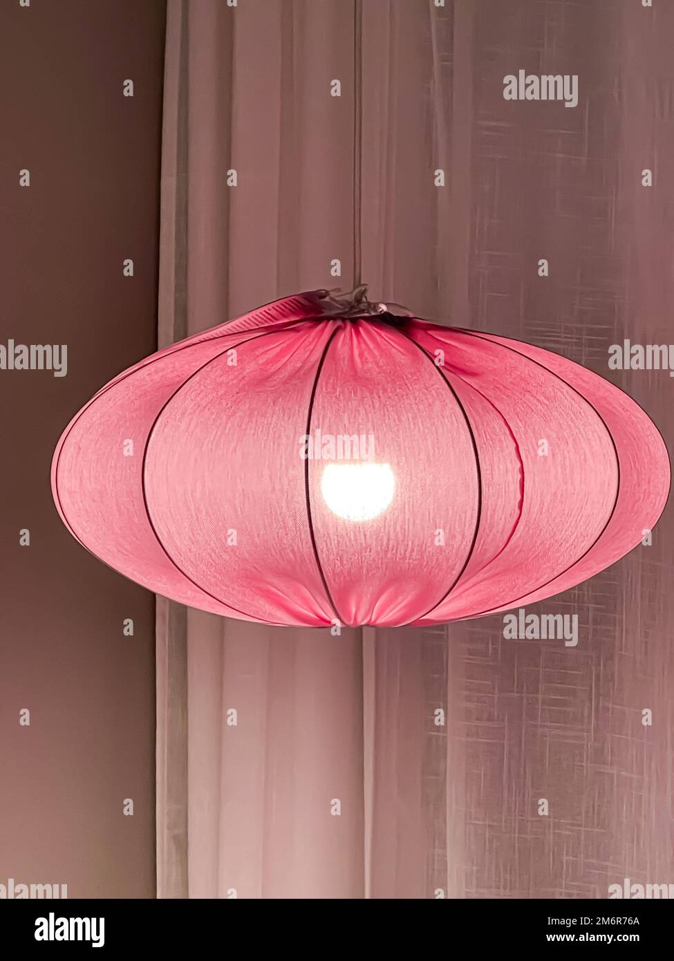 Interior design and lighting decor, elegant modern lamp as home ...