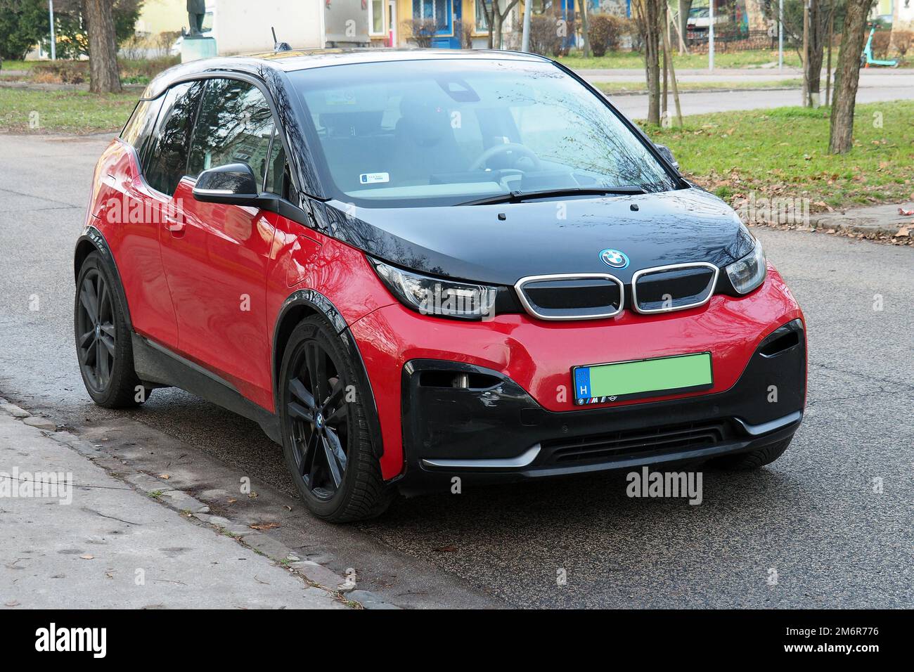 BMW i3 electric vehicles, an electric car designed for urban use ...