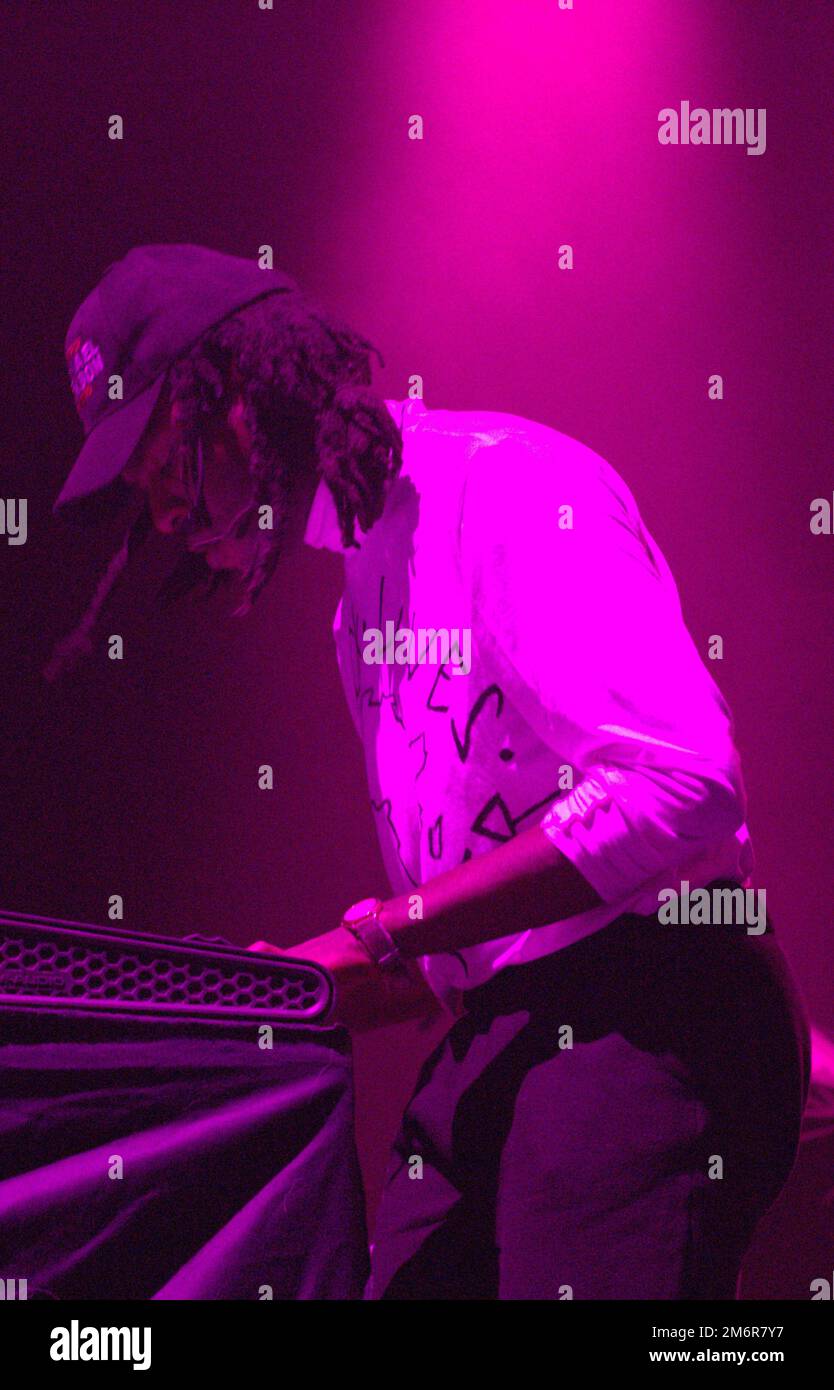 Blood Orange - Dev Hynes in concert at the Hammerstein Ballroom Stock ...