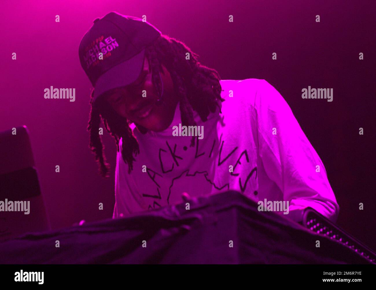 Blood Orange - Dev Hynes in concert at the Hammerstein Ballroom Stock ...