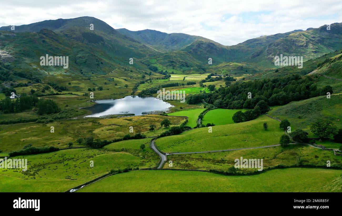 Wonderful Lake District National Park from above - travel photography ...