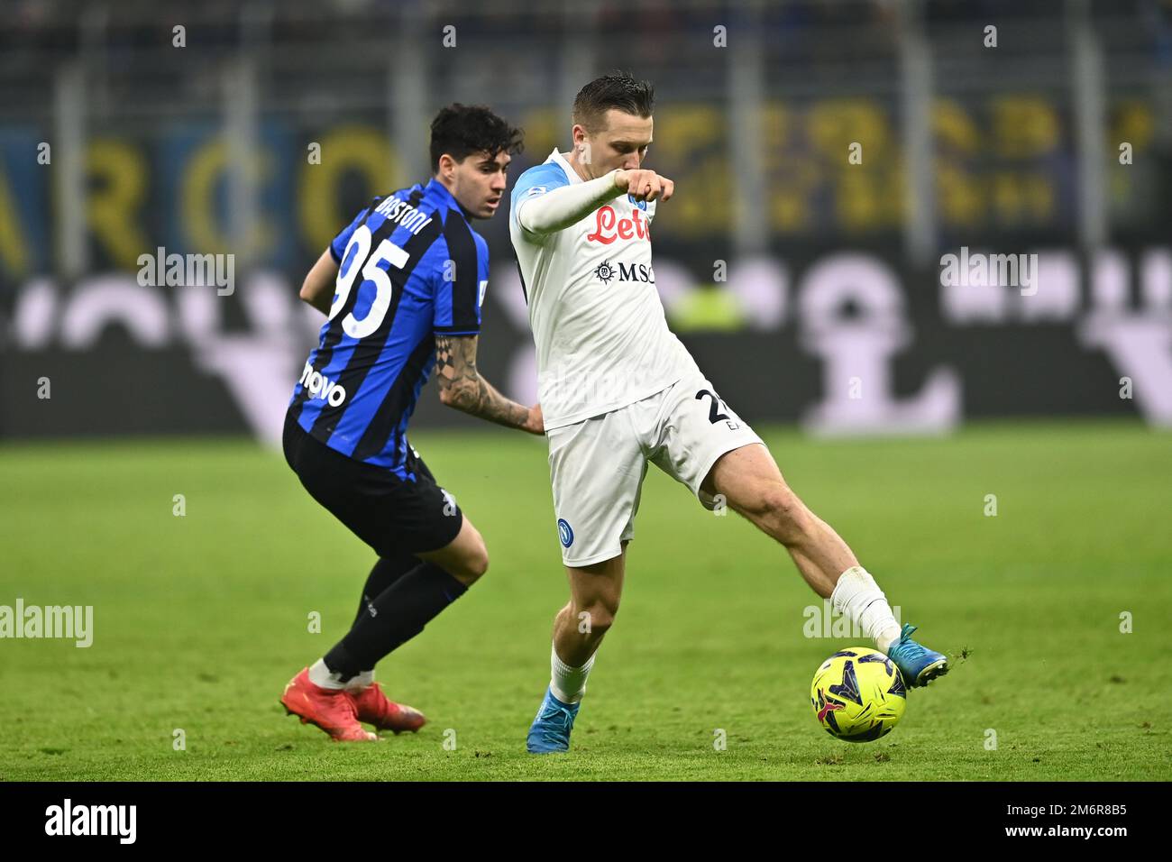 Piotr Sebastian Zielinski (Napoli) Alessandro Bastoni (Inter) ; January ...