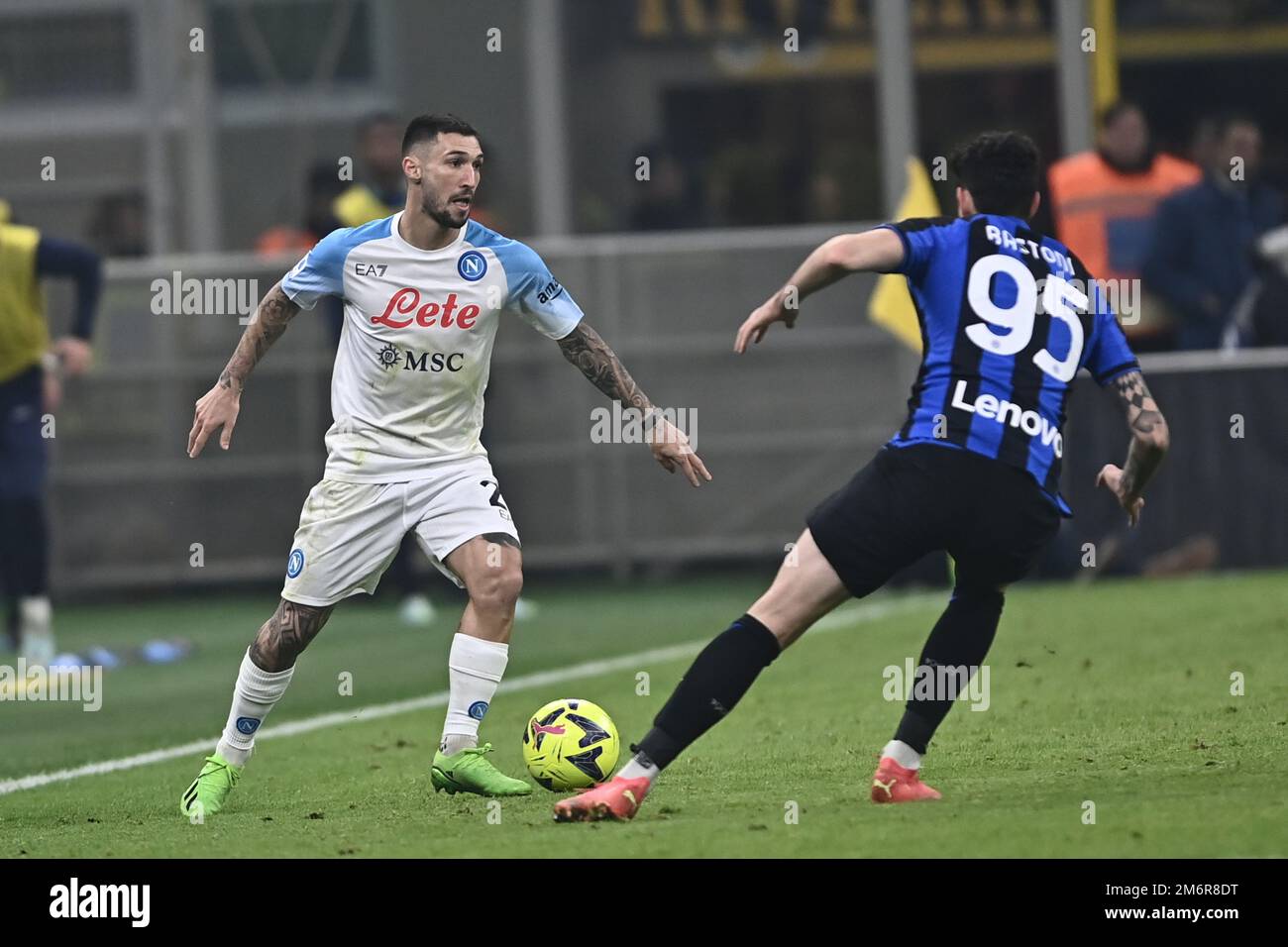 Matteo Politano (Napoli)Alessandro Bastoni (Inter) ; January 4; 2023 ...