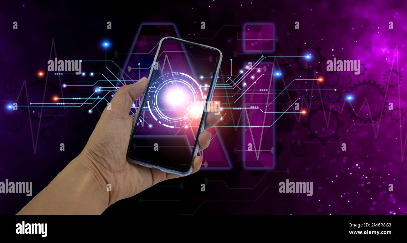 The concept of using artificial intelligence (AI) to control the system ...