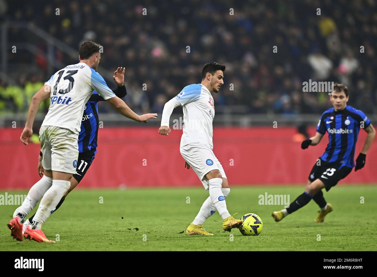 Elif Elmas (Napoli) ; January 4; 2023 - Football : Italian championship ...