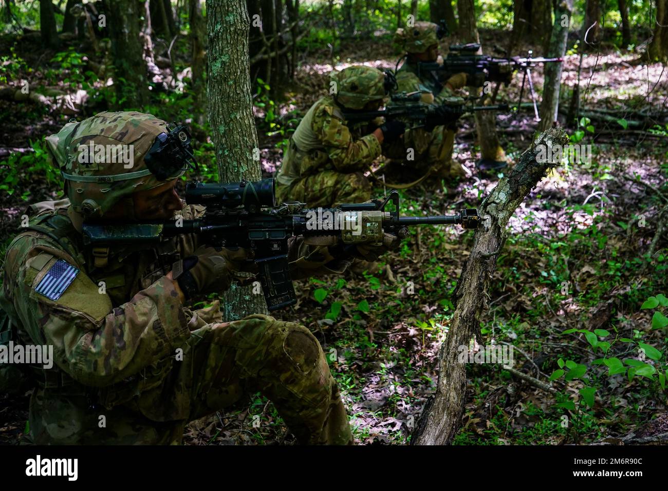 Soldiers from 2nd Battalion, 327th Infantry Regiment "No Slack", 1st ...