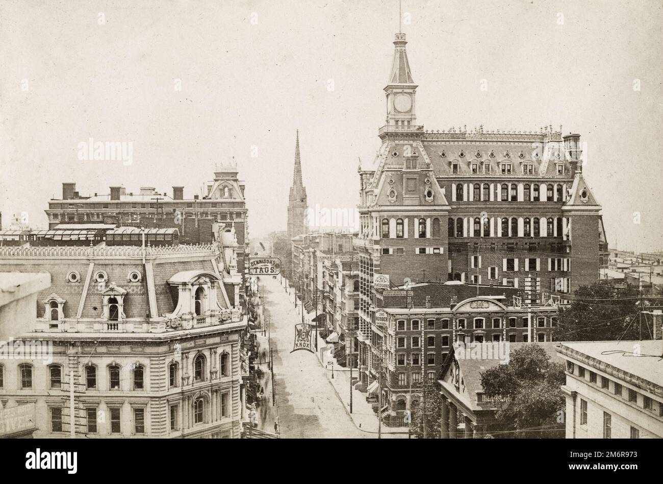 Broadway new york city old photo hi-res stock photography and images ...