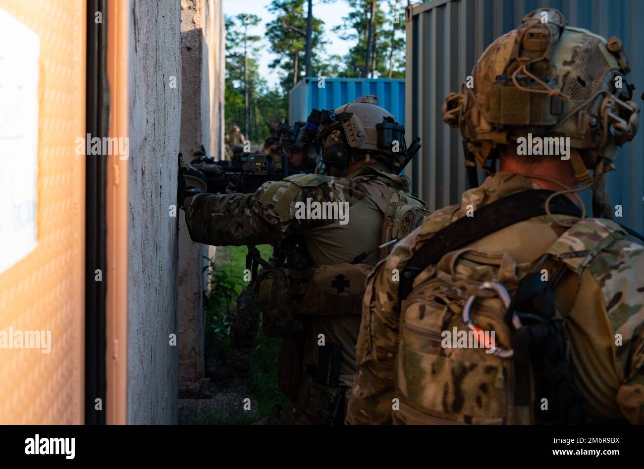 U.S. Air Force Special Tactics operators assigned to the 24th Special ...