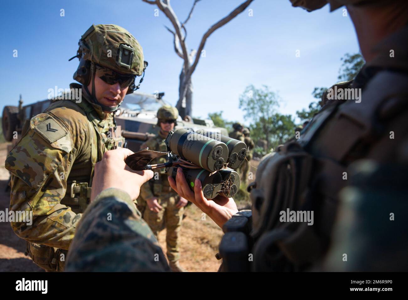 An Australian Army Sapper with 1st troop, 1st Combat Engineer Regiment ...