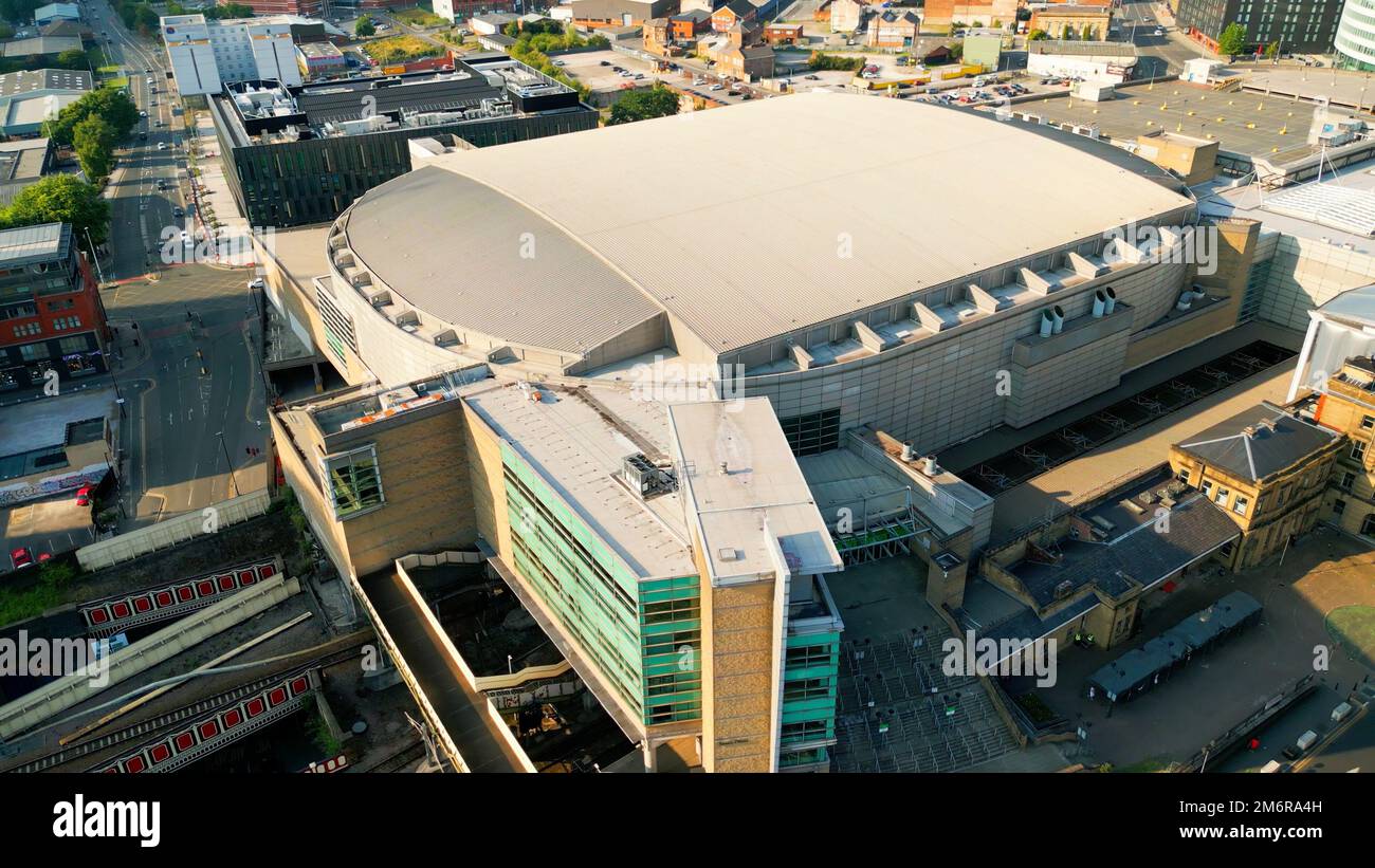 Victoria station aerial manchester hi-res stock photography and images ...