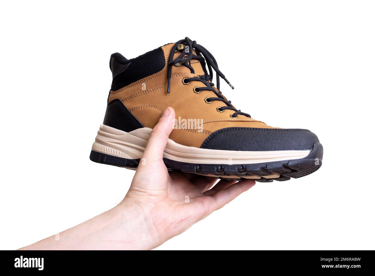 Boot in hand hi-res stock photography and images - Alamy