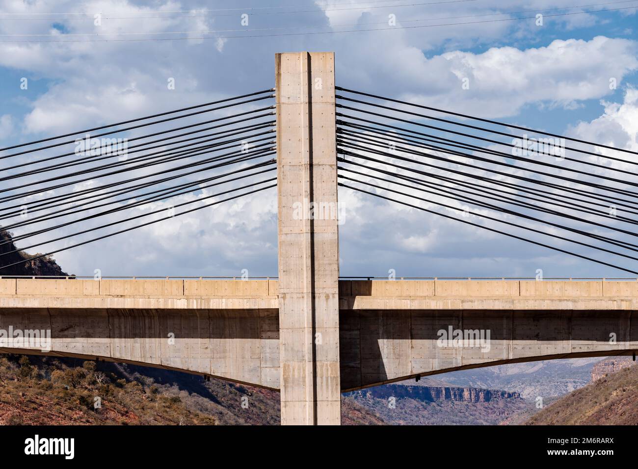 Old and new bridge across Blue Nile, Ethiopia Stock Photo - Alamy