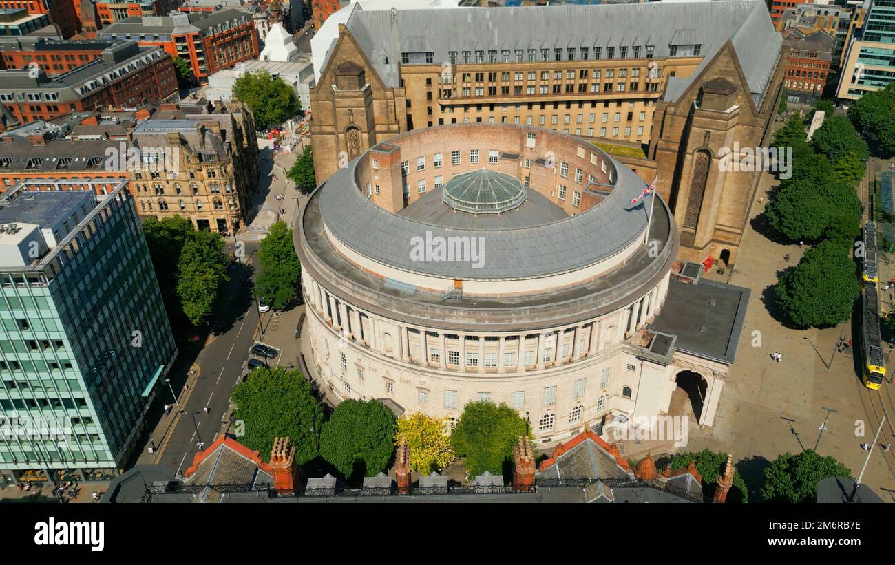 Manchester skyline library hi-res stock photography and images - Alamy