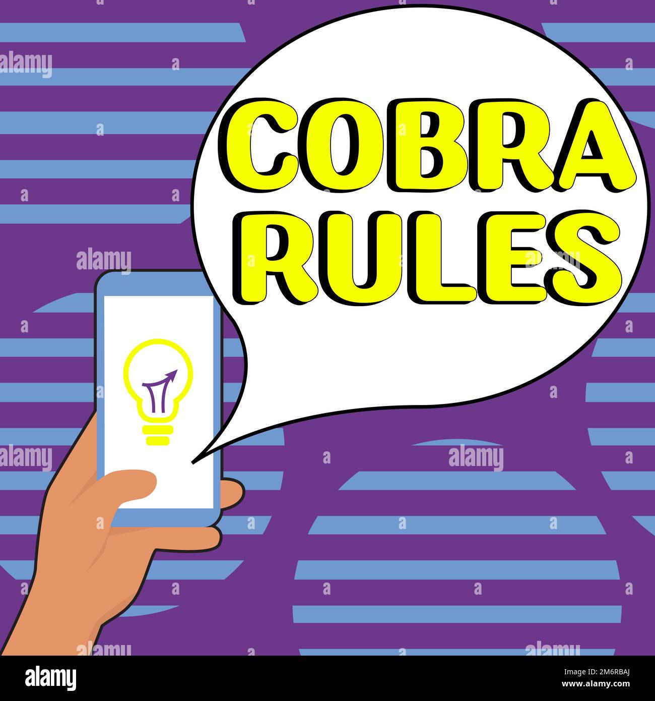 Conceptual caption Cobra Rules. Business approach gives workers who ...