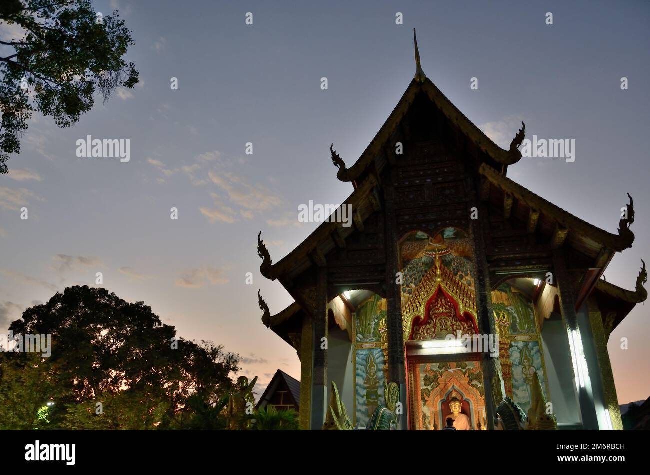 Wat Tung Yu, Chiang Mai, Thailand, Asia Stock Photo - Alamy