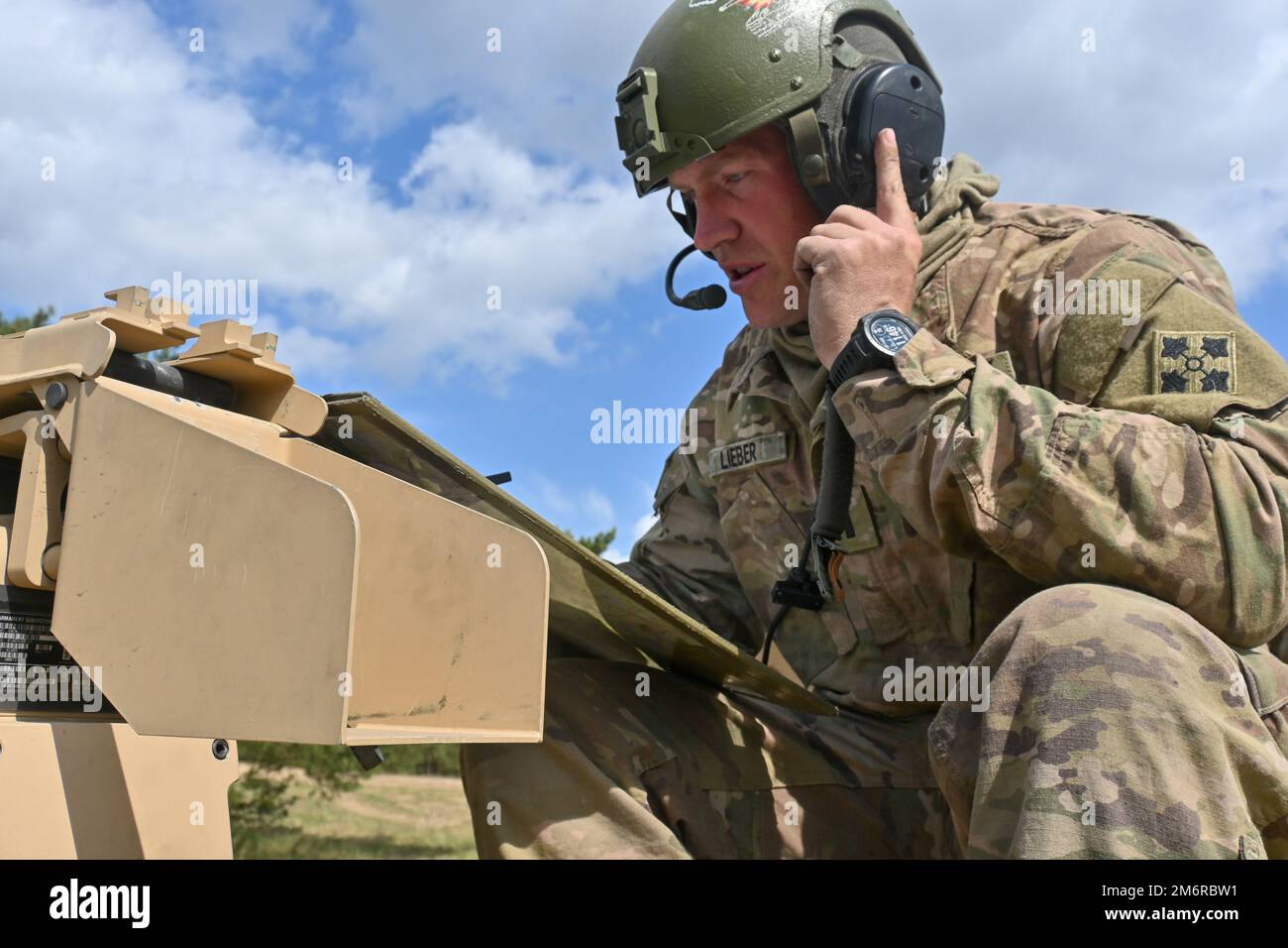 U.S. Army 1st Lt. Riley Lieber, a Chestertown, Maryland native and ...