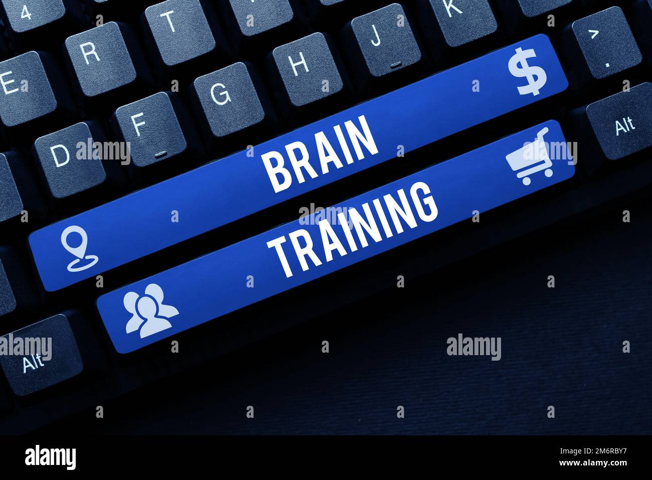Sign displaying Brain Training. Business idea mental activities to ...