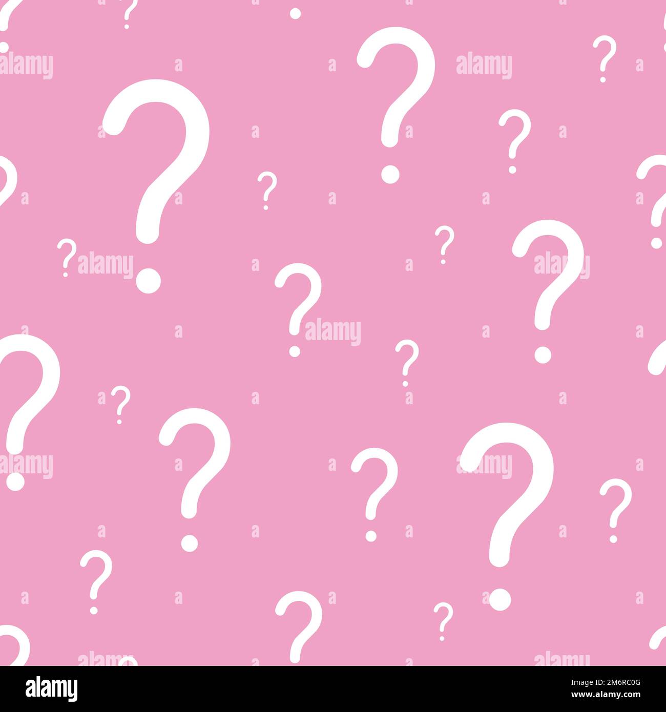 Question mark pattern design. Seamless vector background for survey ...