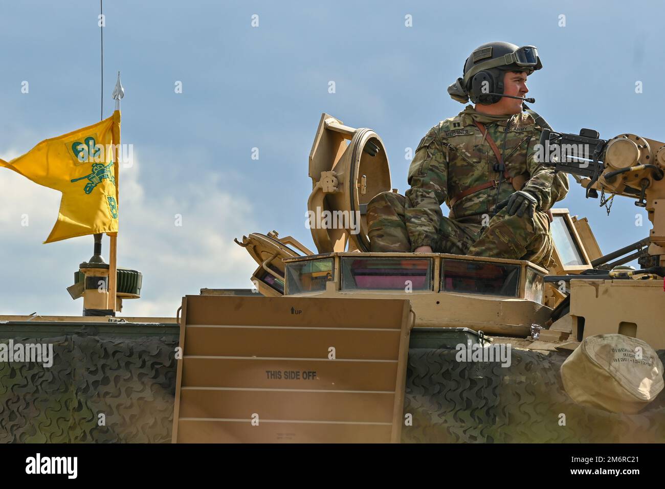 U.S. Army Capt. Matthew Meissner, company commander of Barbarian ...